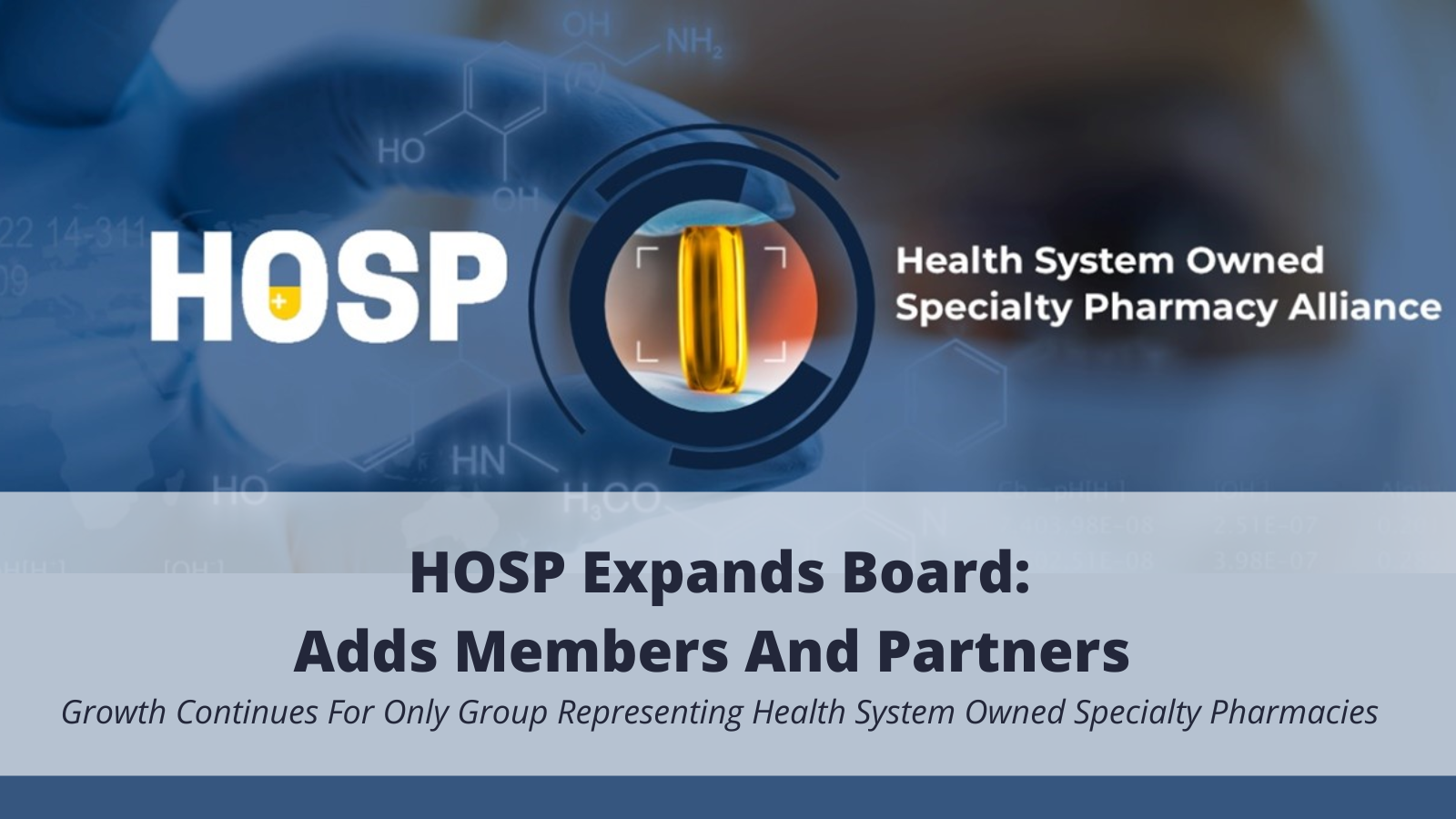 HOSP Expands Board, Adds Members And Partners - HOSP HOSP Expands Board, Adds Members And Partners - HOSP